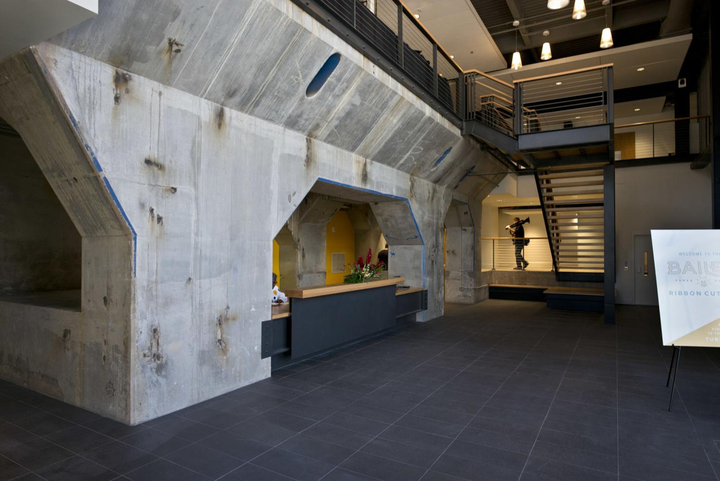 We take a look at the renovated Bailey Power Plant