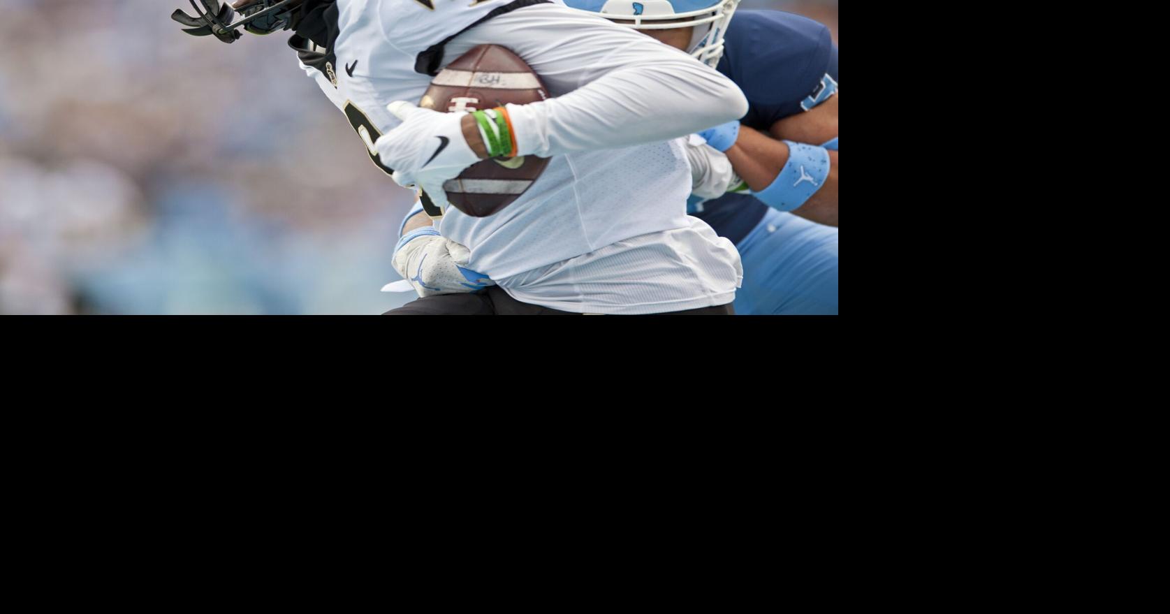 No. 9 Wake Forest loses to North Carolina, its first of the 2021 season