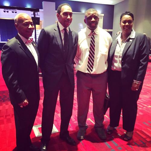 Stephen A. Smith, Huntley inducted into CIAA Hall of Fame