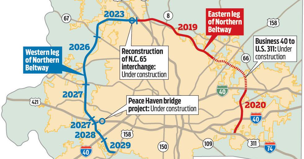 Last beltway segment in new road plan, but other projects get delayed
