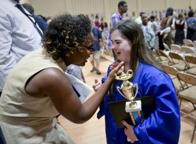 Carter High School graduation