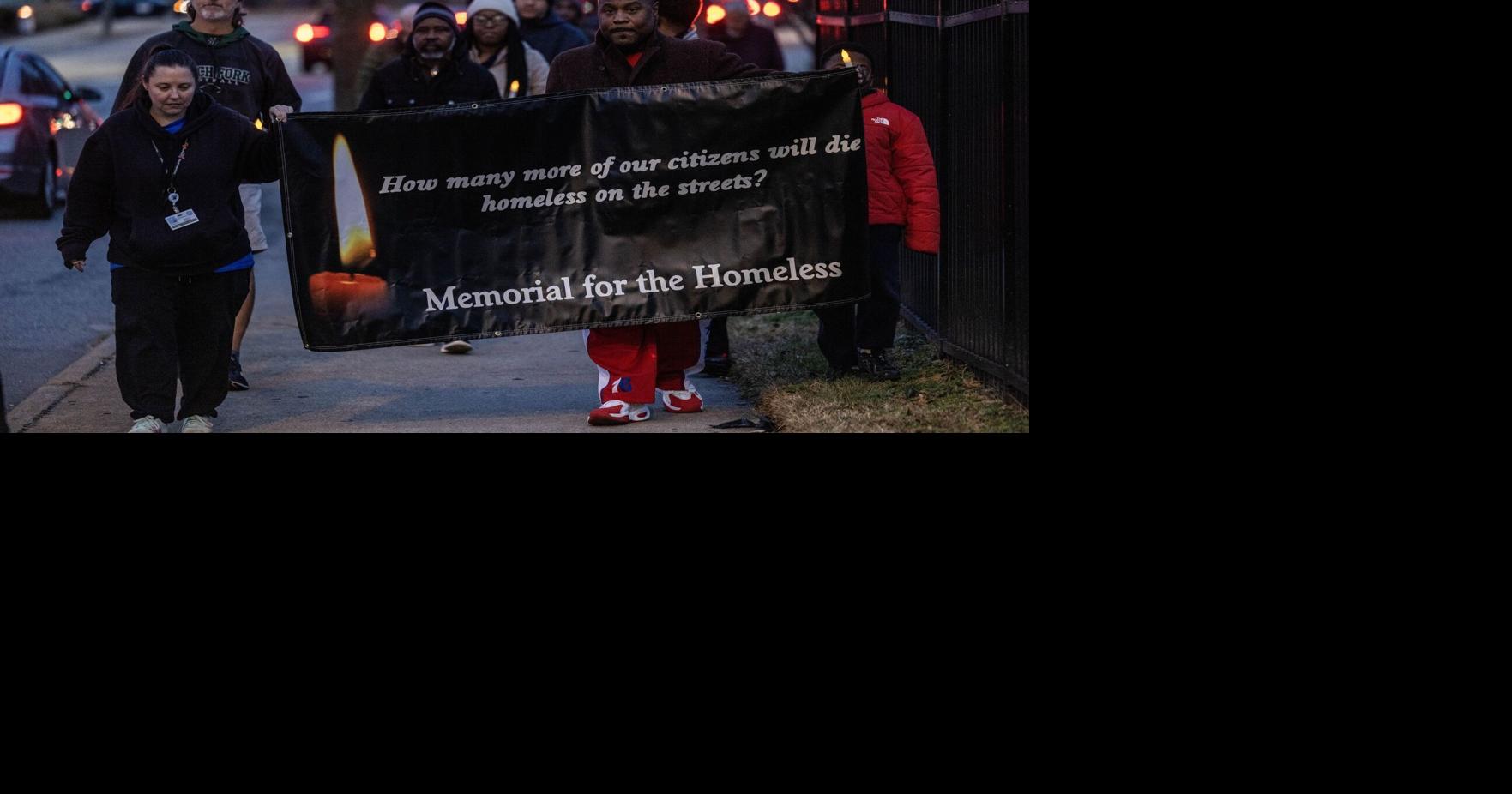 See photos of the National Homeless Person’s Memorial Day Walk