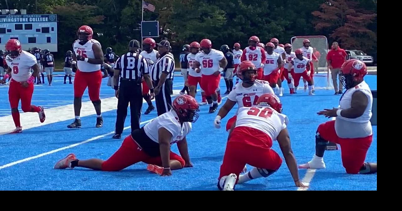 Pregame scenes from WSSU's game with Livingstone