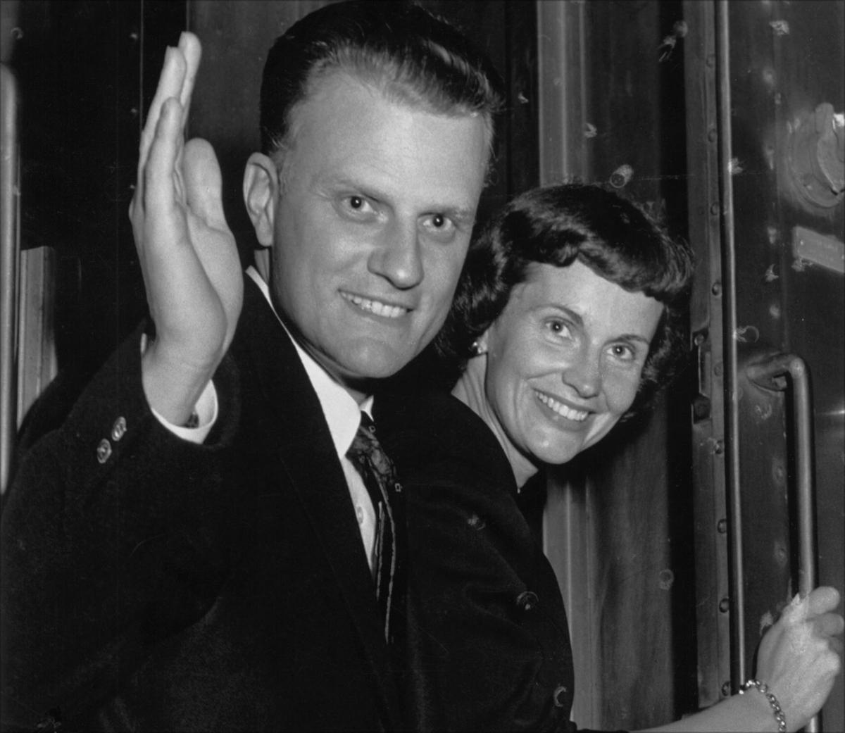 The Rev. Billy Graham through the years