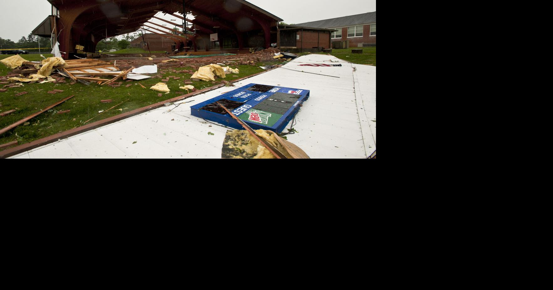 Watch: Surveillance video from Courtney Elementary School when tornado ...