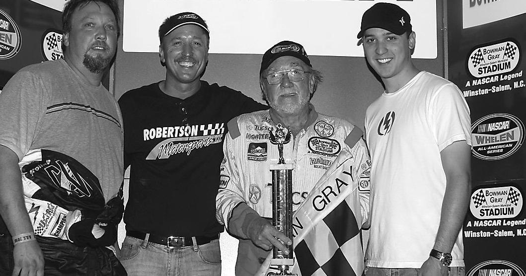 Gerald Robertson, who raced at Bowman Gray Stadium for 50 years, dies ...
