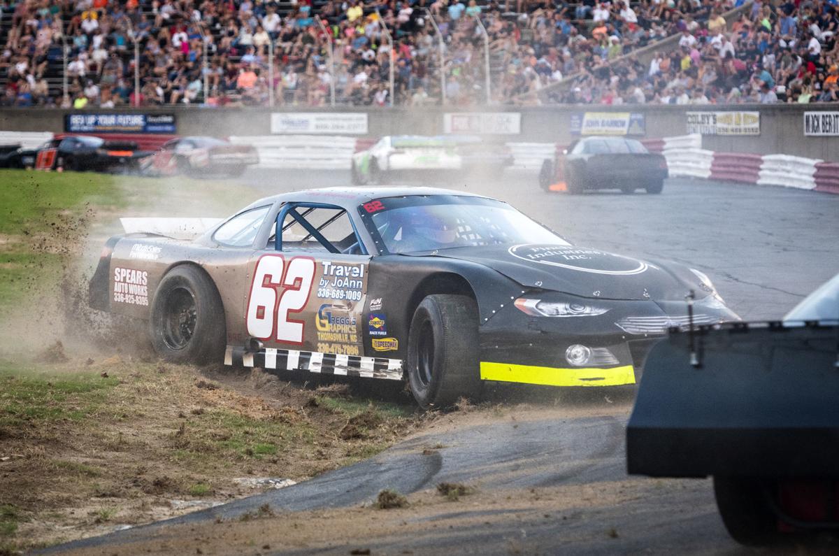 Bowman Gray Stadium racing results from Saturday night