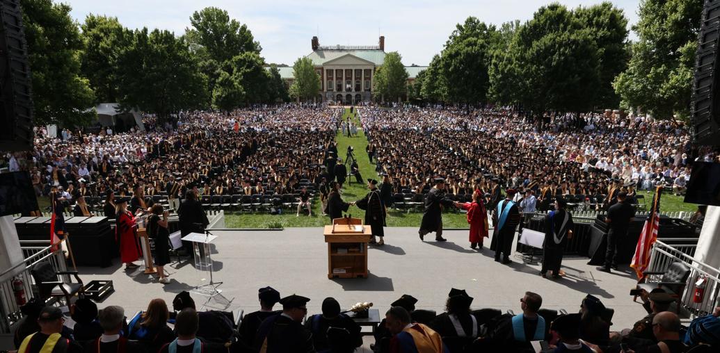 Wake Forest Commencement 2025