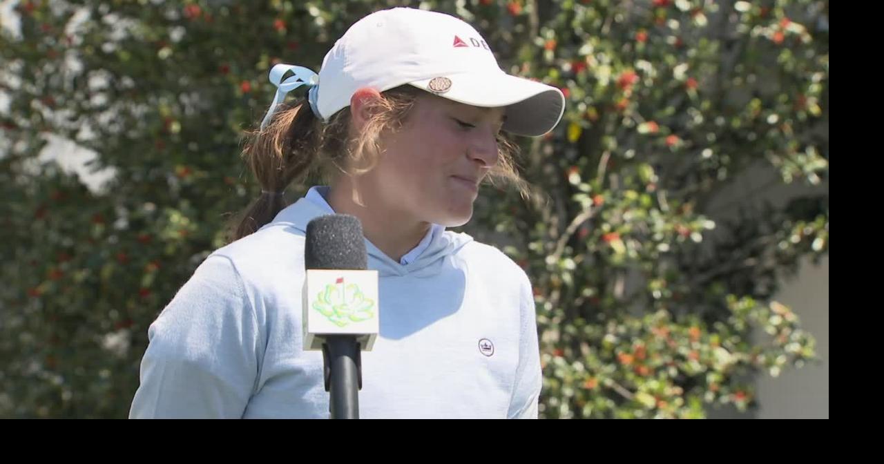 Rachel Kuehn played in her fourth and final Augusta National Women's ...