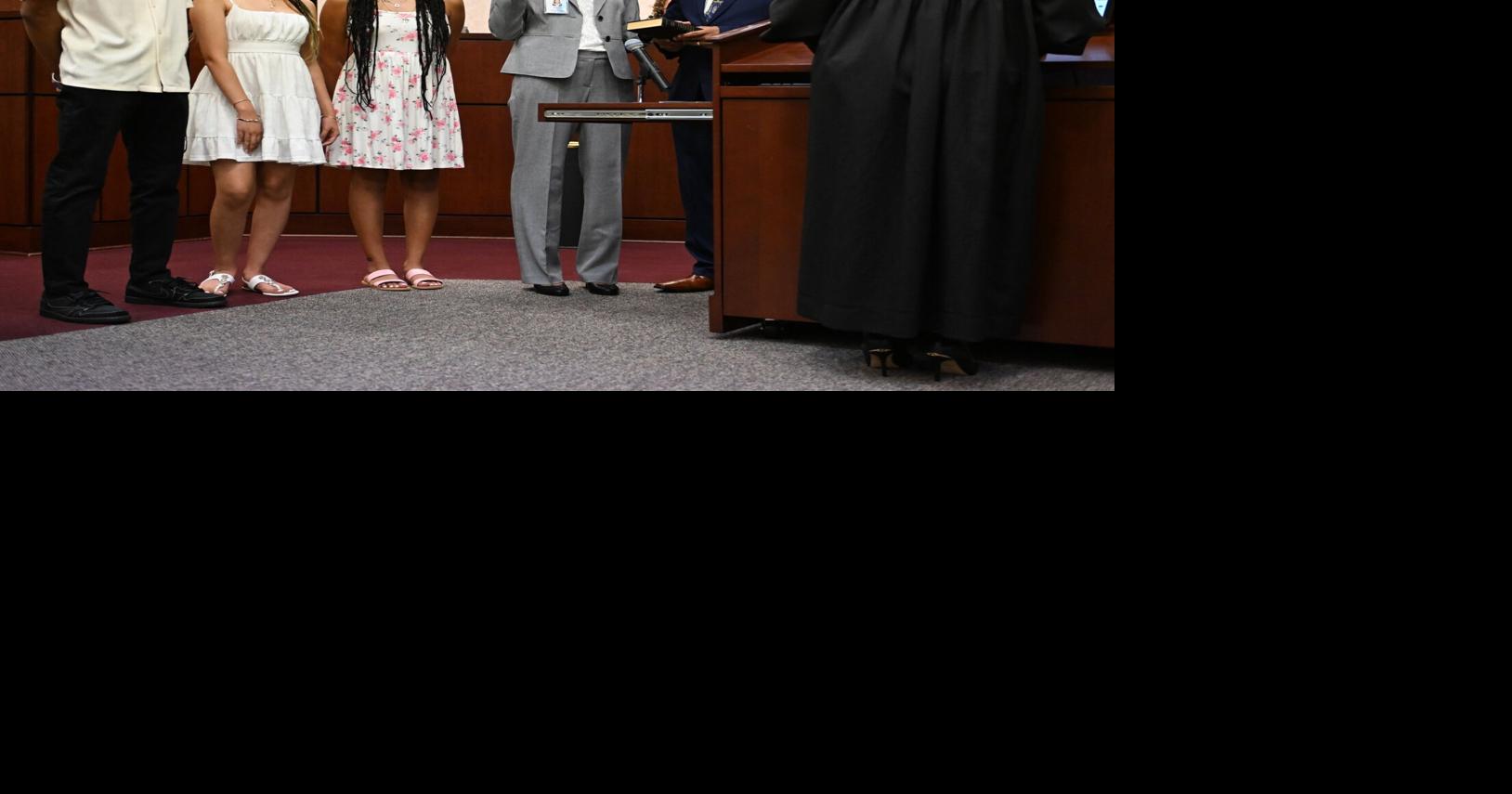 PHOTOS: Shontell Robinson sworn in as Forsyth County manager