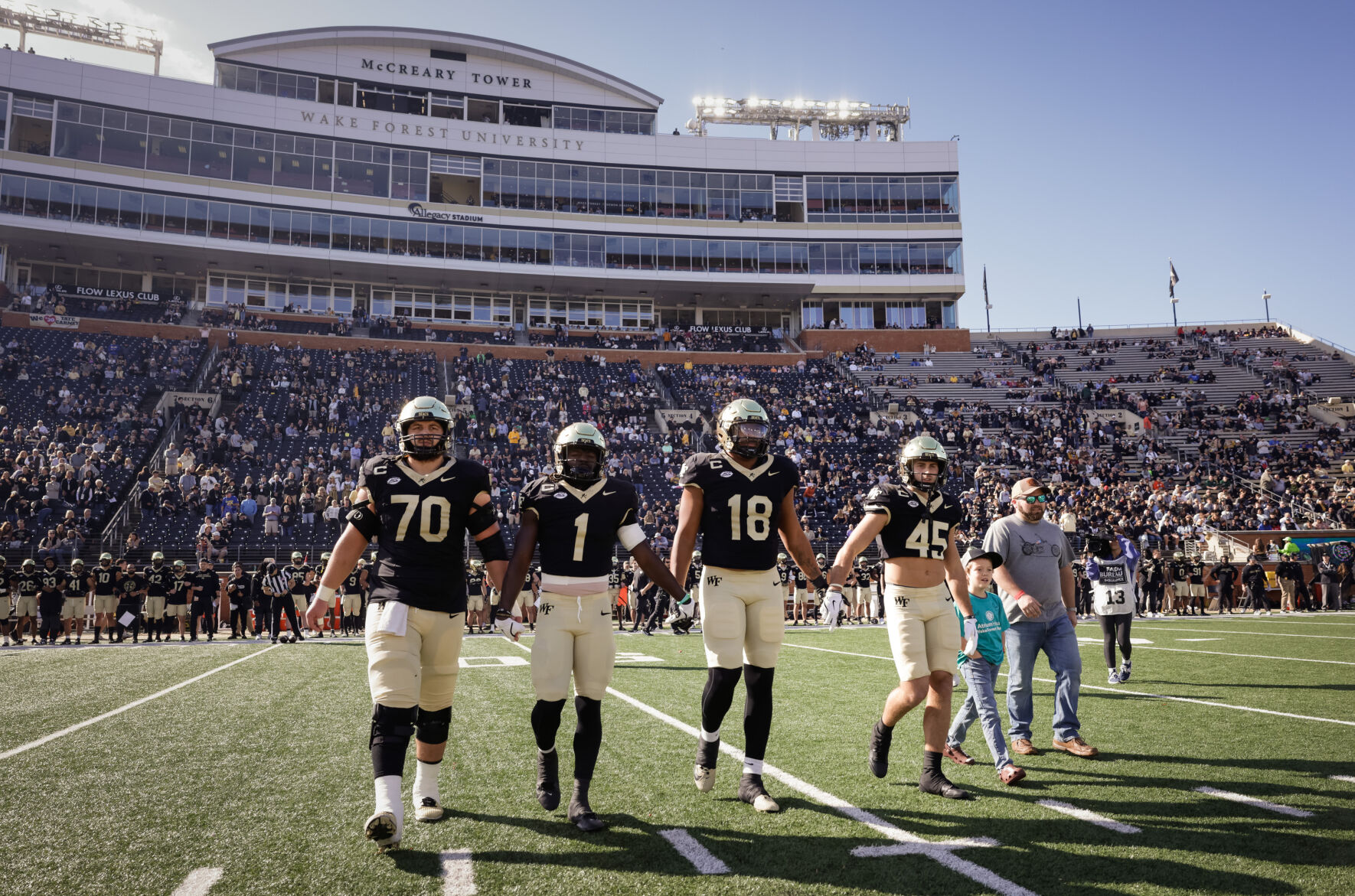 Wake Forest Deacons Delaware Blue Hens NCAA Football Seniors