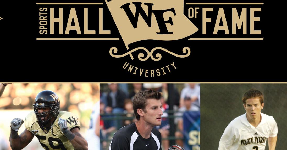 Wake Forest will add five to its hall of fame on Friday