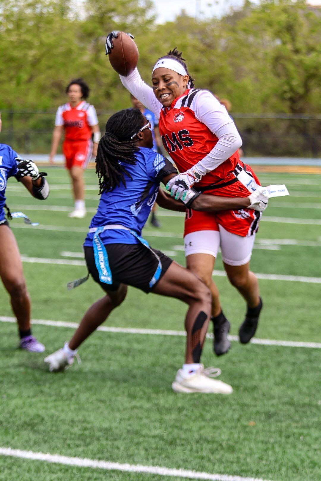 WSSU women's flag football team wins CIAA championship
