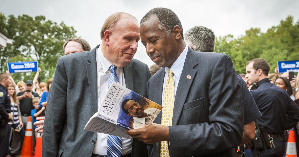 Presidential candidate Ben Carson stumps in Winston-Salem