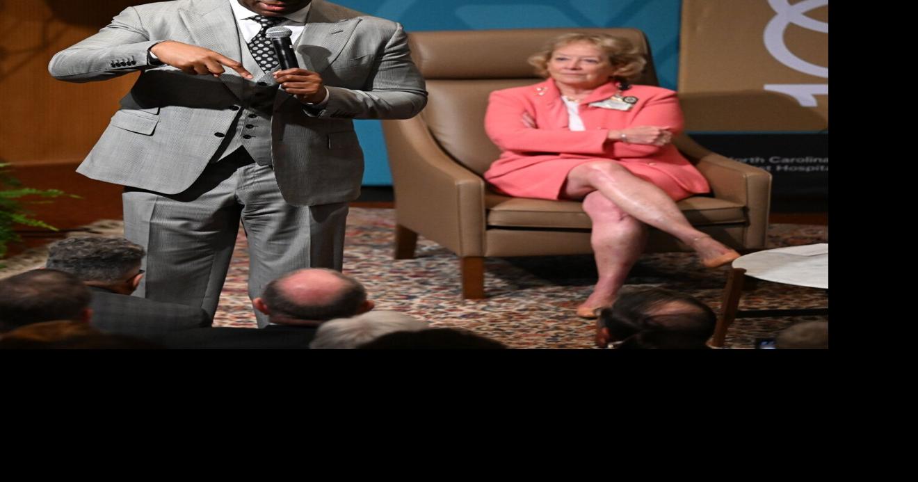 Earvin “Magic” Johnson visits Wake Forest Baptist for event