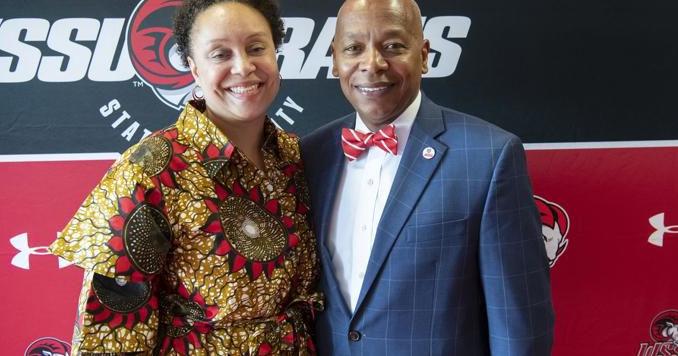 WSSU's new athletics director gives interim head football coach Robert ...