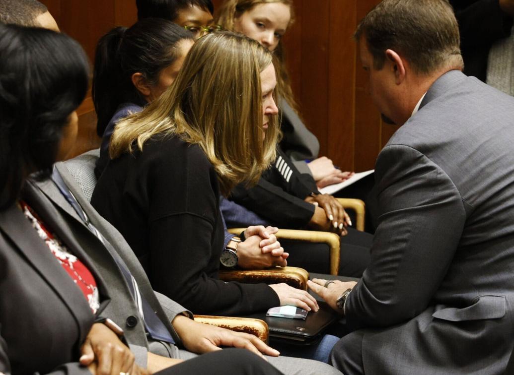 PHOTOS: First court appearance for three charged in death of off-duty ...