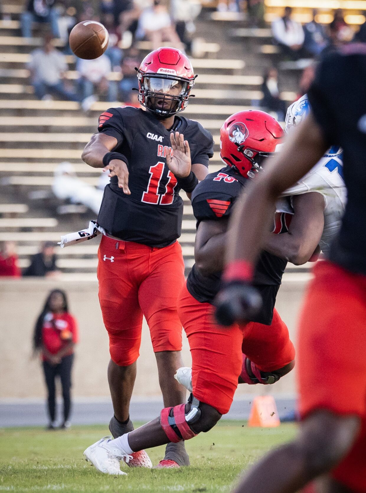 Daylin Lee starts third year as WSSU quarterback