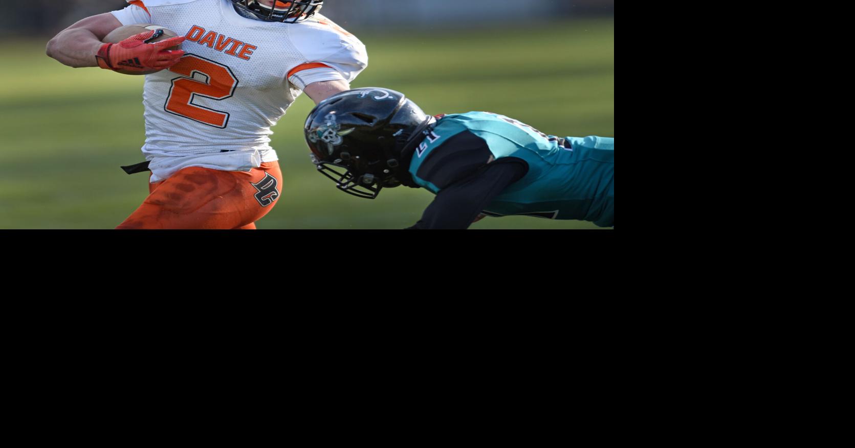 In the huddle with Davie County's Tate Carney
