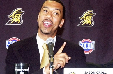'A player's coach': Jason Capel introduced as Peterson's successor