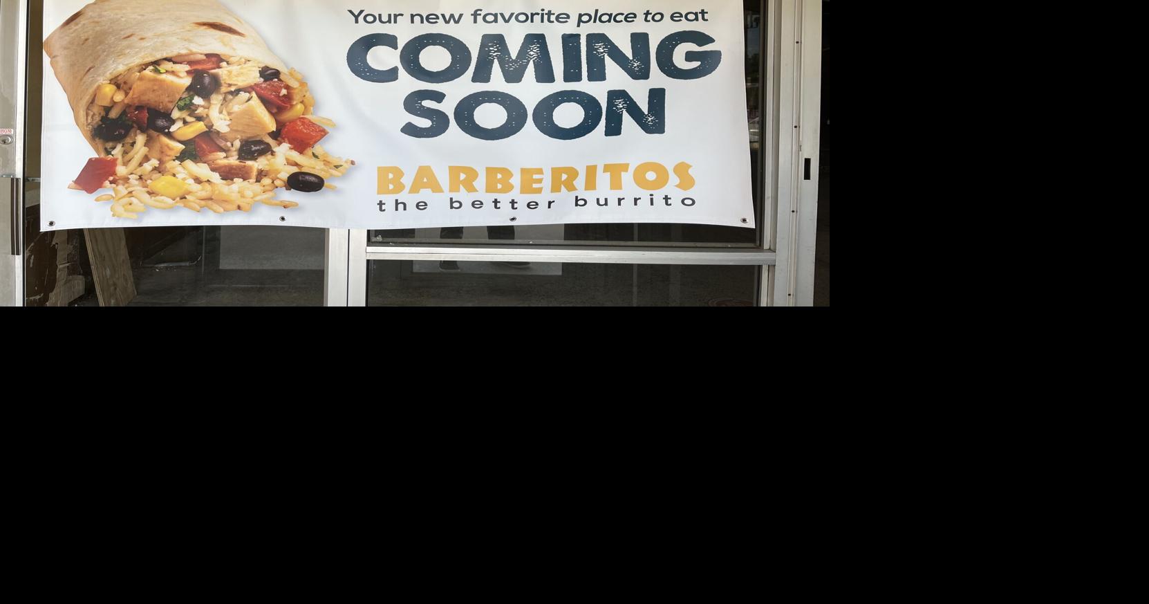 Barberitos burrito chain coming to Cloverdale Plaza