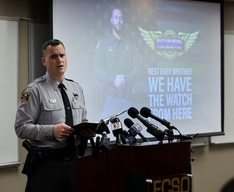 Photos Forsyth County Deputy Kaleb Mitchell remembered