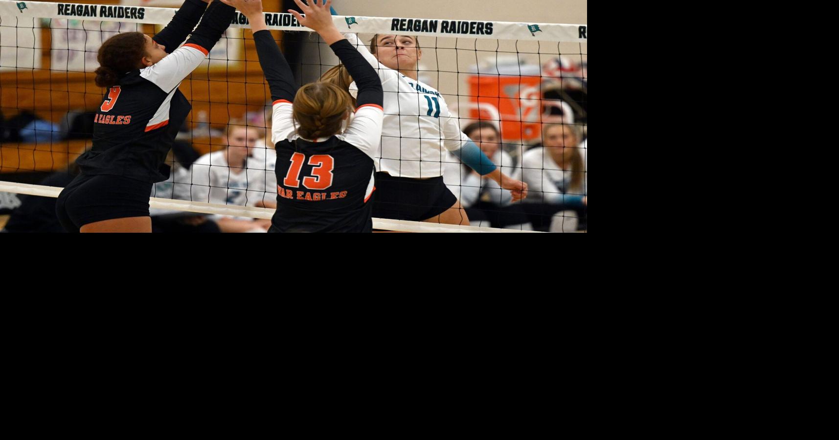 PHOTOS: Reagan volleyball beats Davie County, 3-0, in the second round ...