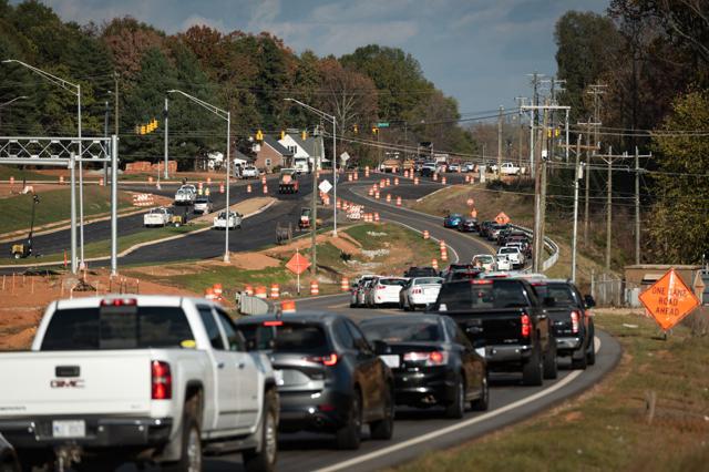 Kernersville Rd. bridge over Winston-Salem beltway opening
