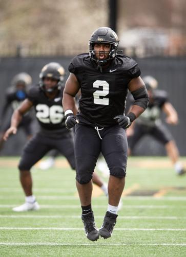 Kobie Turner, a graduate transfer defensive lineman, and Wake Forest ...