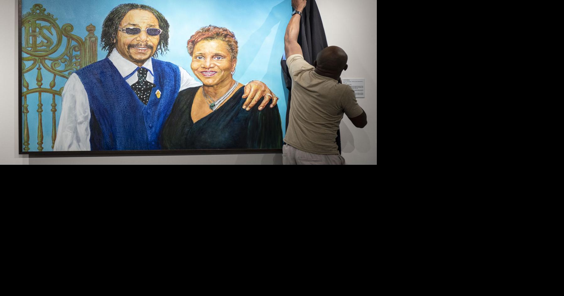 PHOTOS: Portrait unveiling of Larry Leon Hamlin and Sylvia Sprinkle ...