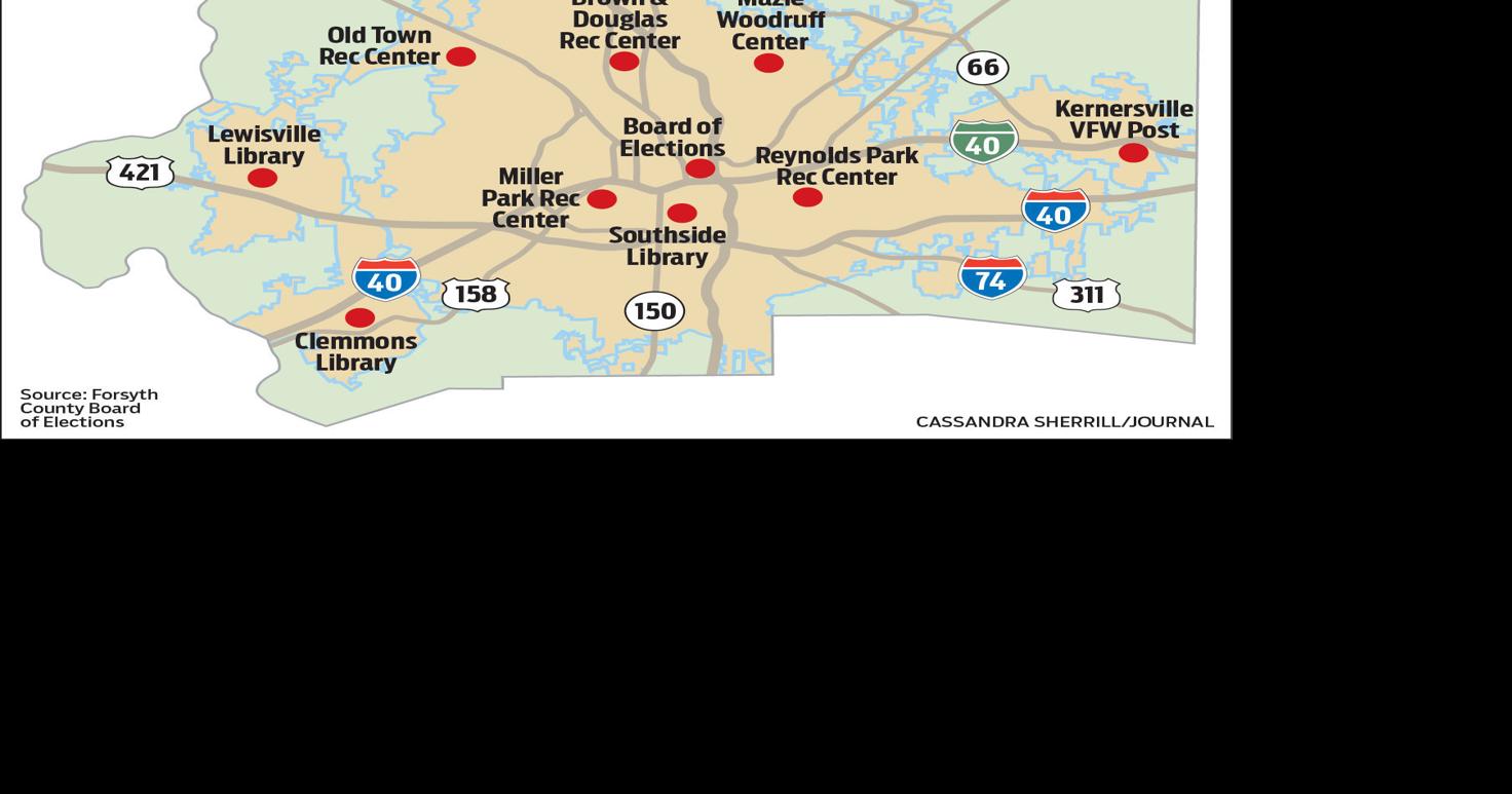 Early voting begins today in Forsyth County