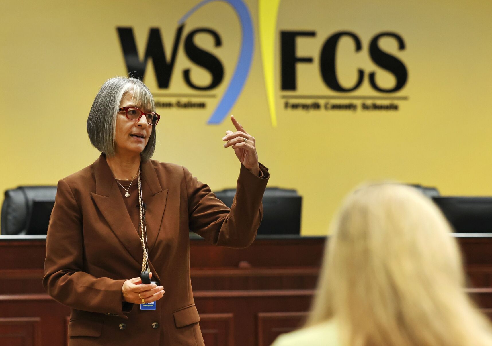 Forsyth school board meets with local legislators