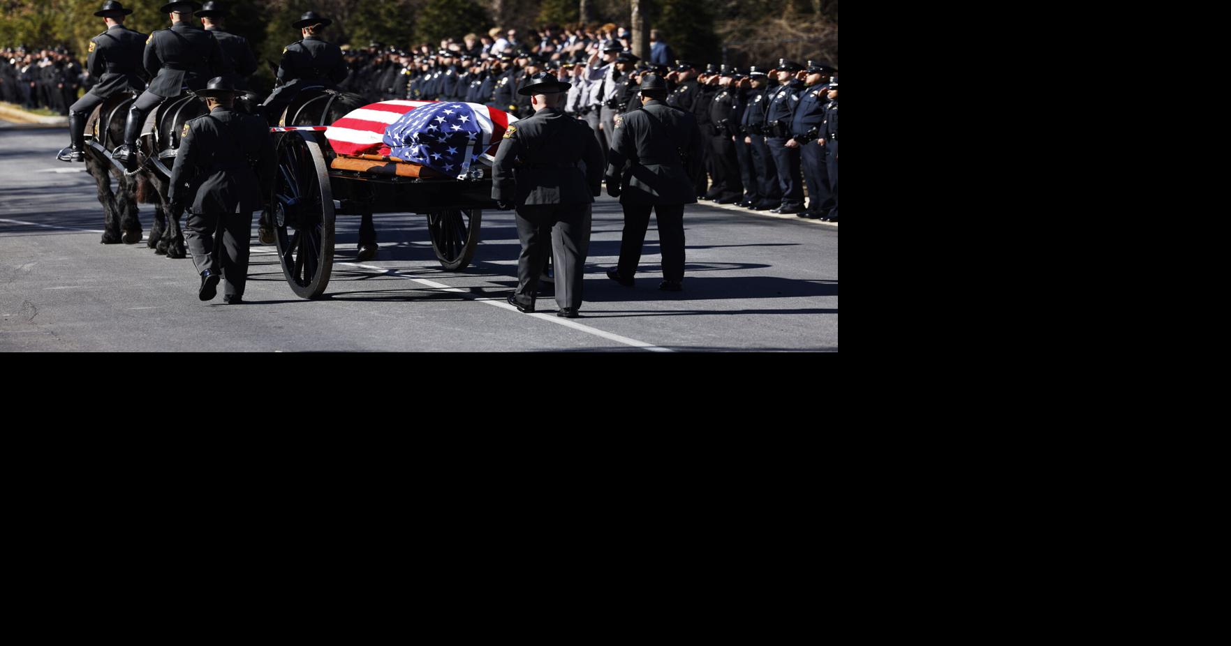 PHOTOS: Funeral service for Greensboro Police Sgt. Philip Dale Nix