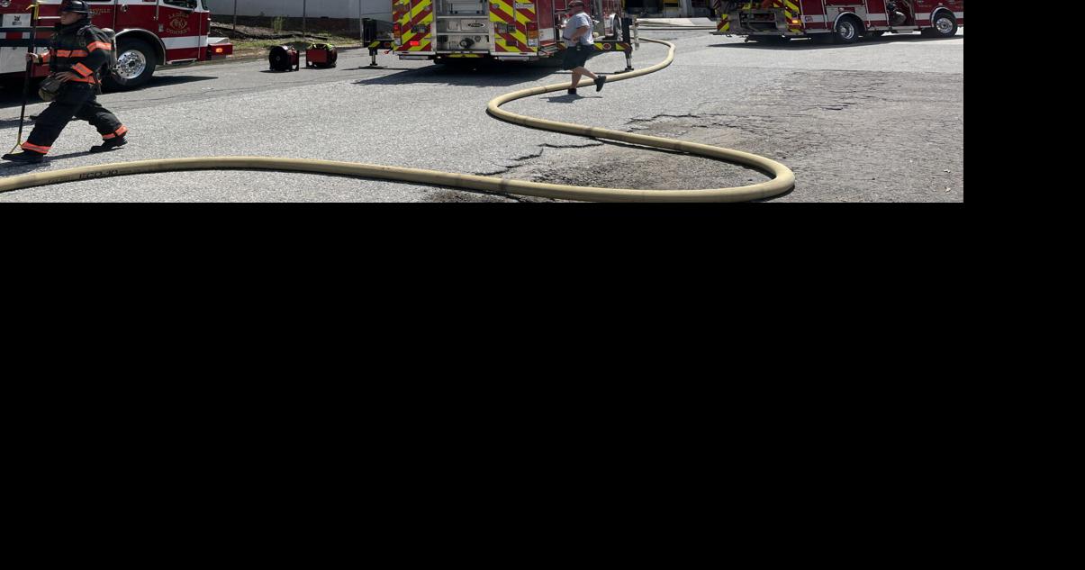 A fire damages a Kernersville battery plant