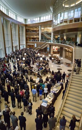 Wake Forest celebrates the official dedication of Farrell Hall