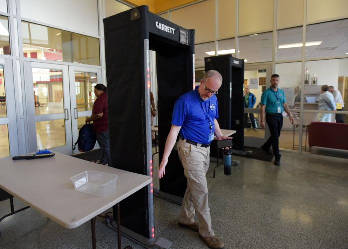 School metal detector use will increase beginning Wednesday