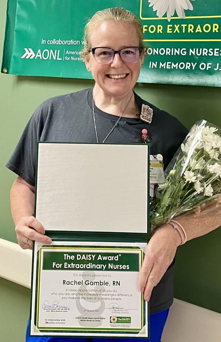 Gamble is hospital's Daisy Award winner | | journalpatriot.com
