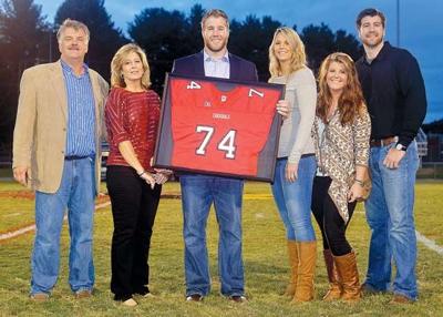 Honoring No. 74: Landon Walker becomes fourth East Wilkes athlete to ...