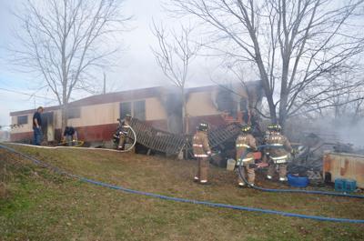 Mobile home used for storage heavily damaged by fire Thursday | News ...