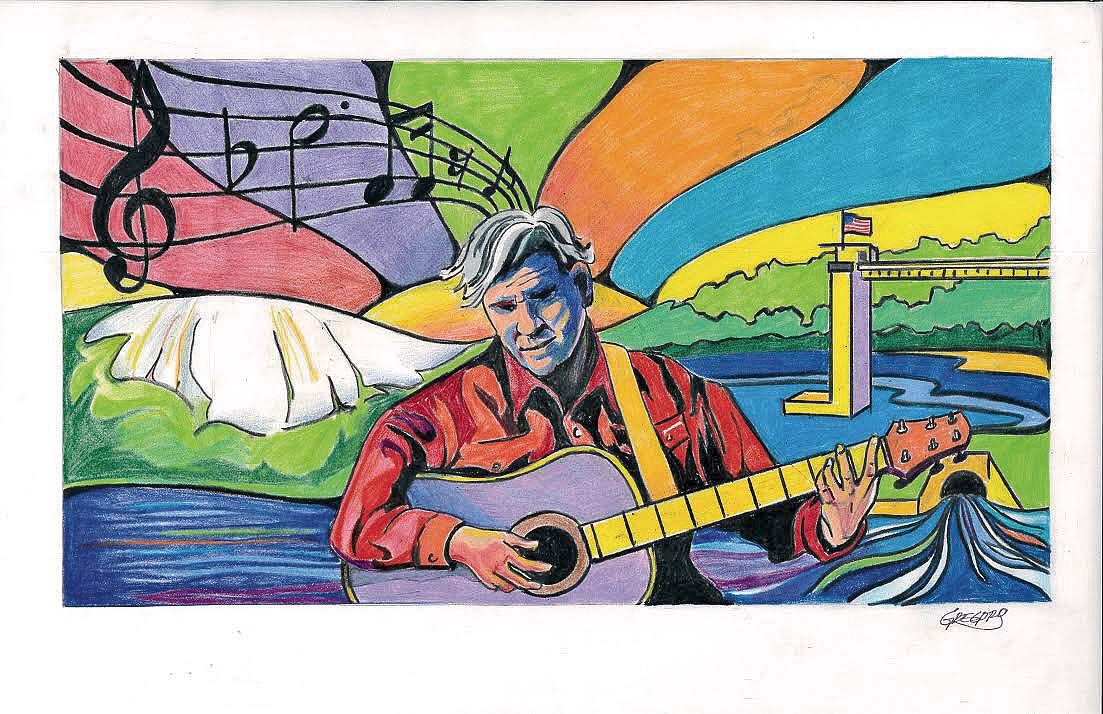 Mural features Doc Watson | News | journalpatriot.com