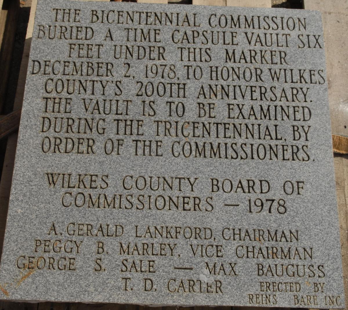 Wilkes time capsule vault is exhumed prematurely; not opened | News ...