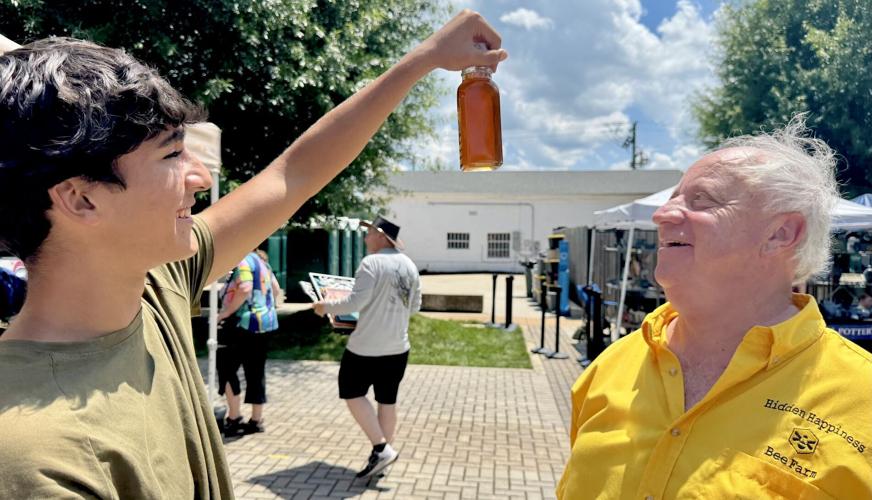 Big turnout for peach festival despite heat | News | journalpatriot.com