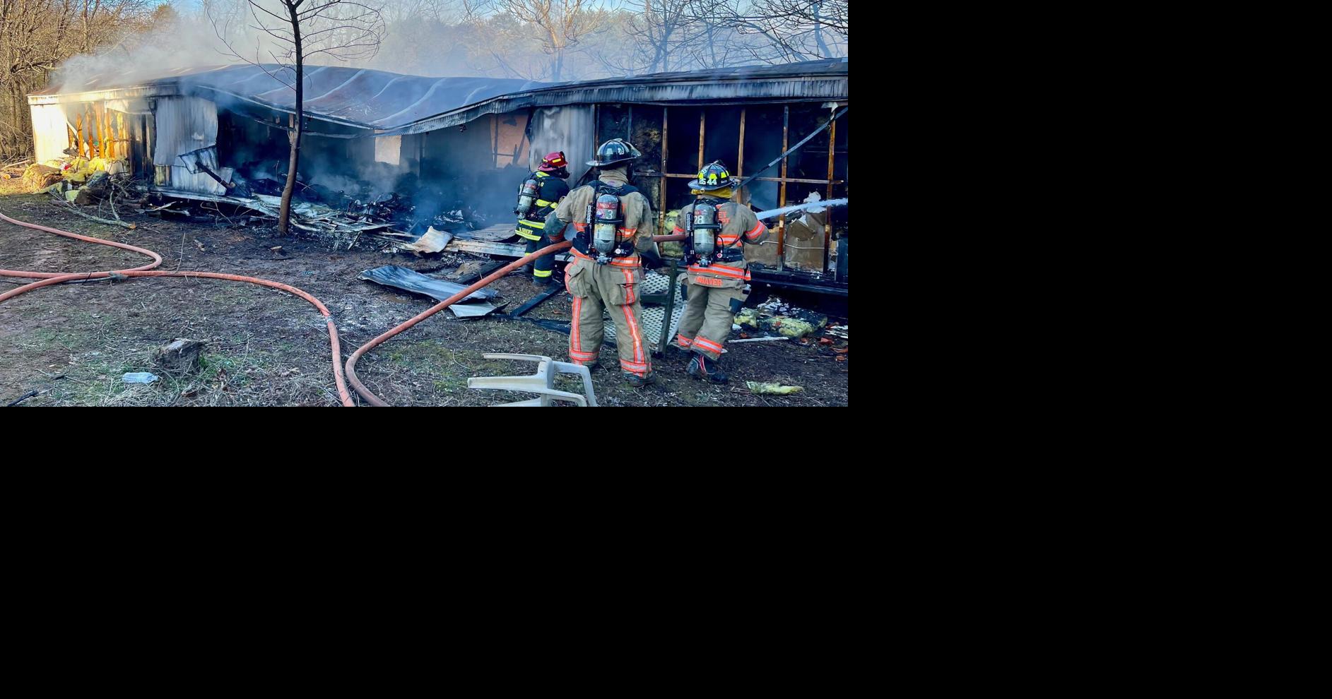 Unoccupied mobile home destroyed by fire | News | journalpatriot.com