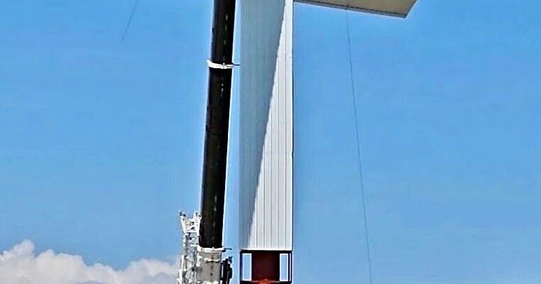 FaithFest's 110-foot-tall cross goes up | News | journalpatriot.com