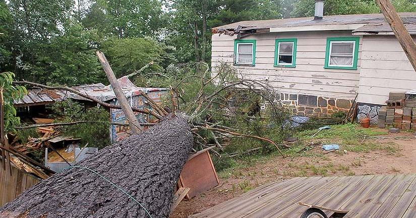 21 left homeless after tree hits house Monday | News | journalpatriot.com