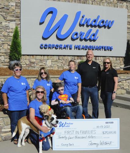 Window World gives $25,000 to First in Families | | journalpatriot.com