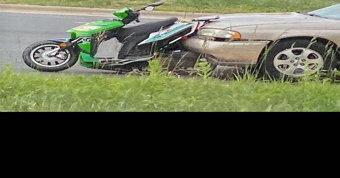 Moped operator hurt in wreck; felony hit and run charged | News ...