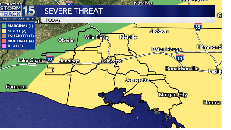 Acadiana braces for third round of severe weather this week | Local ...