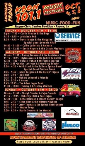KBON 101.1 Music Festival in Rayne | Local | kadn.com