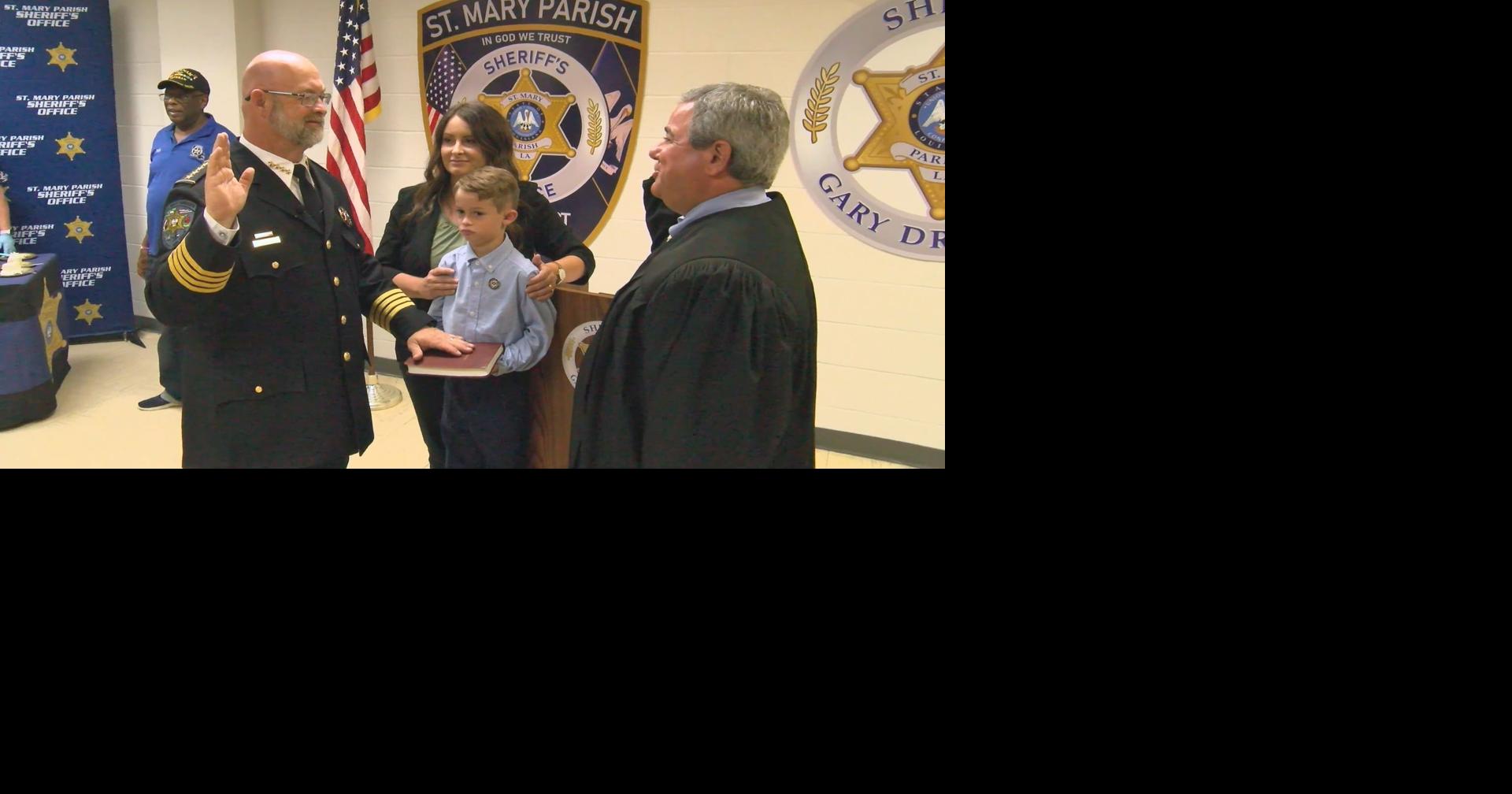 St. Mary Parish Sheriff Gary Driskell sworn in for first term | Local ...